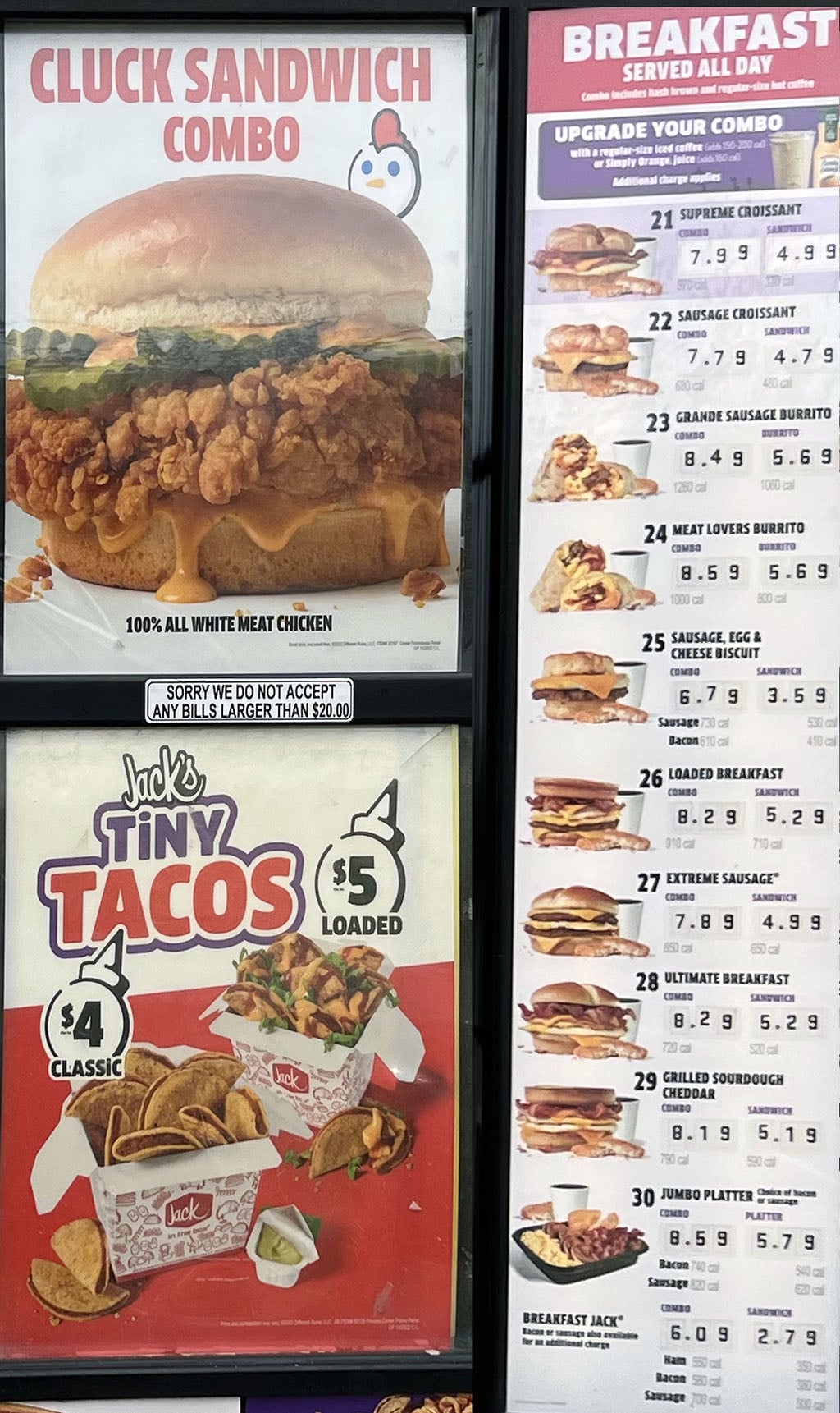 Jack In The Box Menu SLC Menu